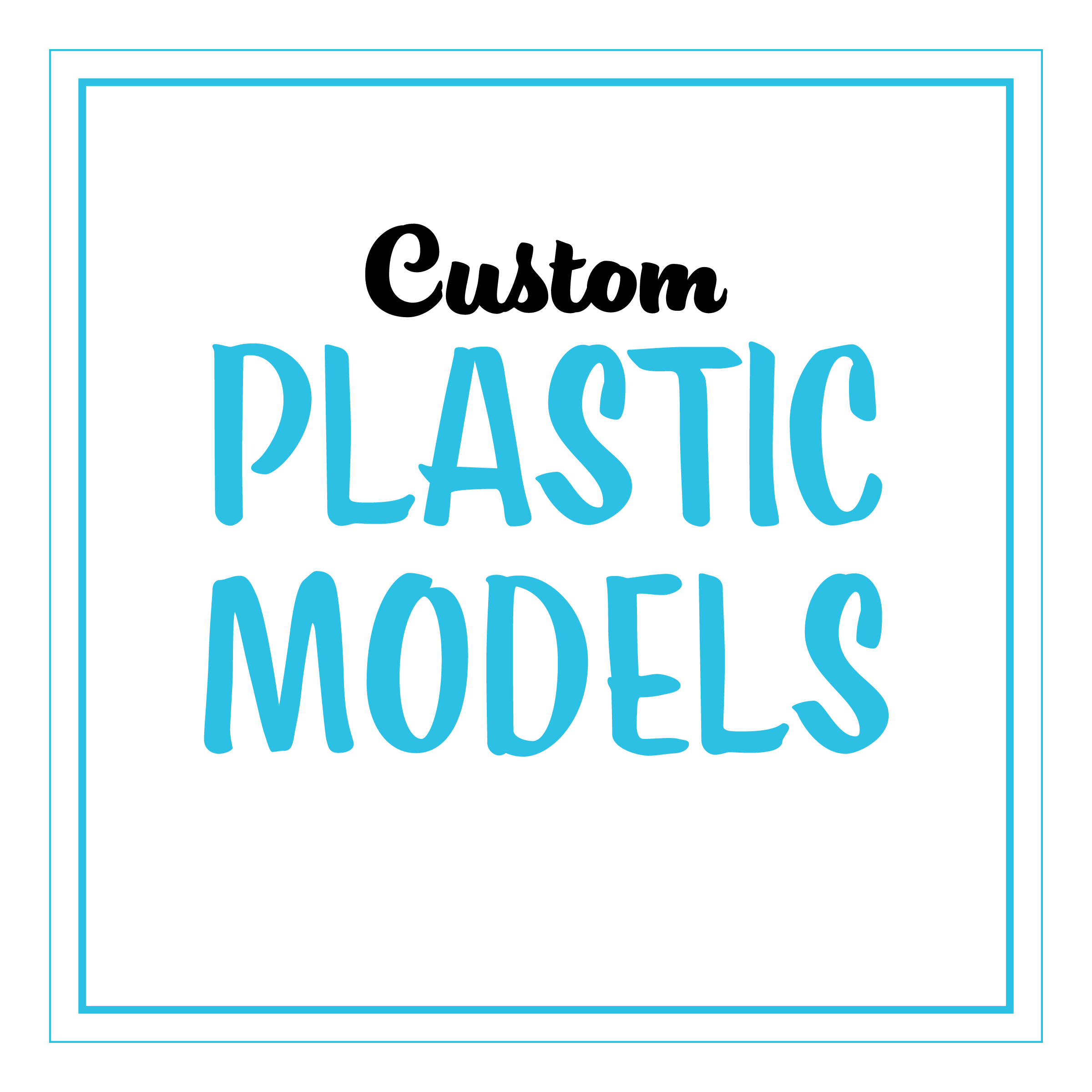 Custom Plastic Models – The Chiquies 3D Printing & Paint